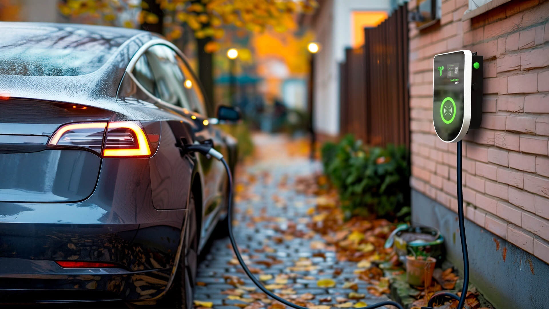 techtron EV7+ The Next-Generation Smart EV Charger Built for Faster, S