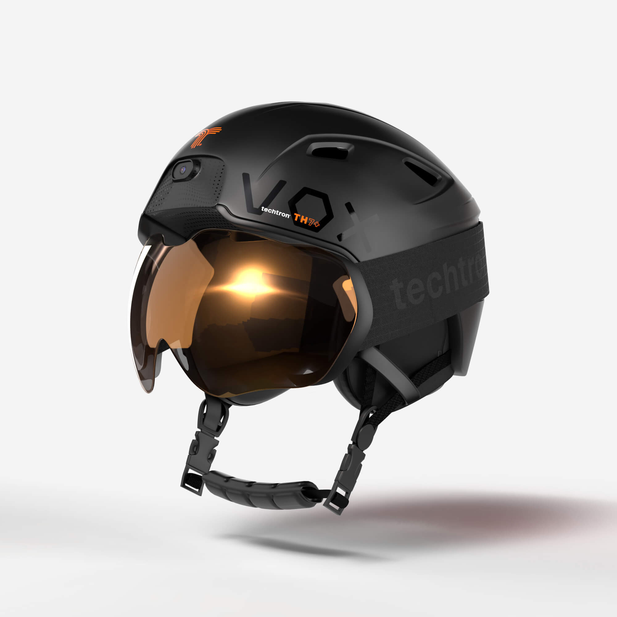 techtron TH7+ VOX Smart Helmet - Skiing